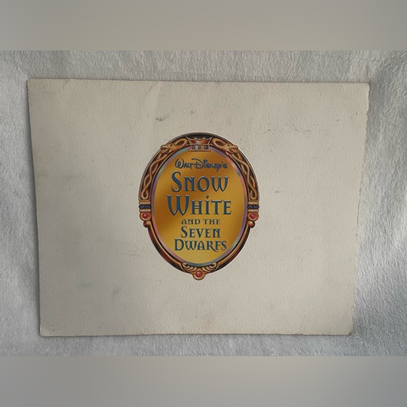 Disney | Other | Disney Snow White Lithograph Portfolio 20 | Poshmark